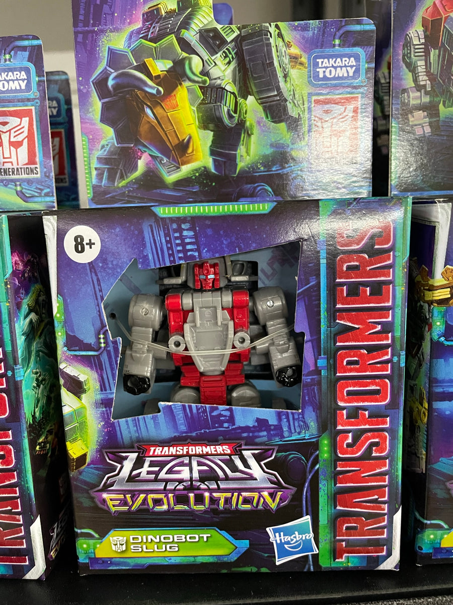 Transformers Legacy Evolution Dinobot Slug Core Class Figure – 3G Cards ...