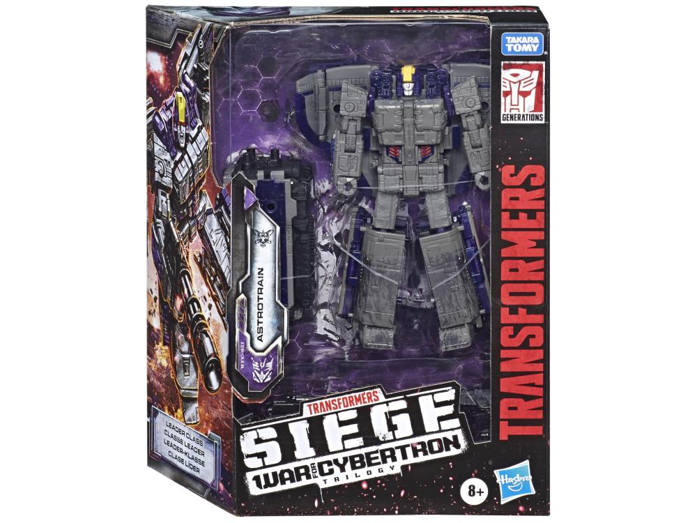 Transformers War For Cybertron: Siege Astrotrain Leader Class Figure ...